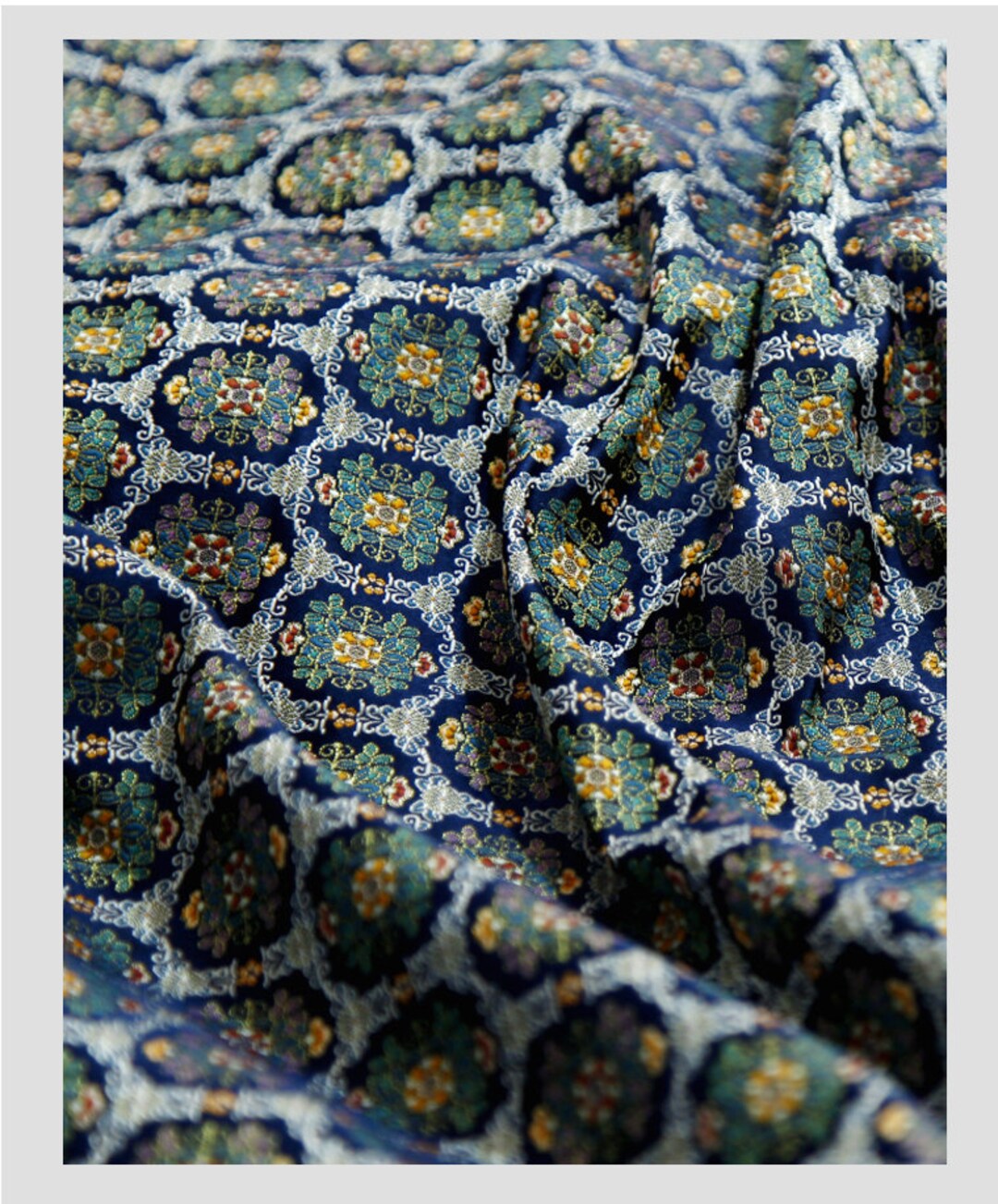 Nishijin Ori Fabric: Japanese Wedding Jacquard Silk Brocade (29.5 ...
