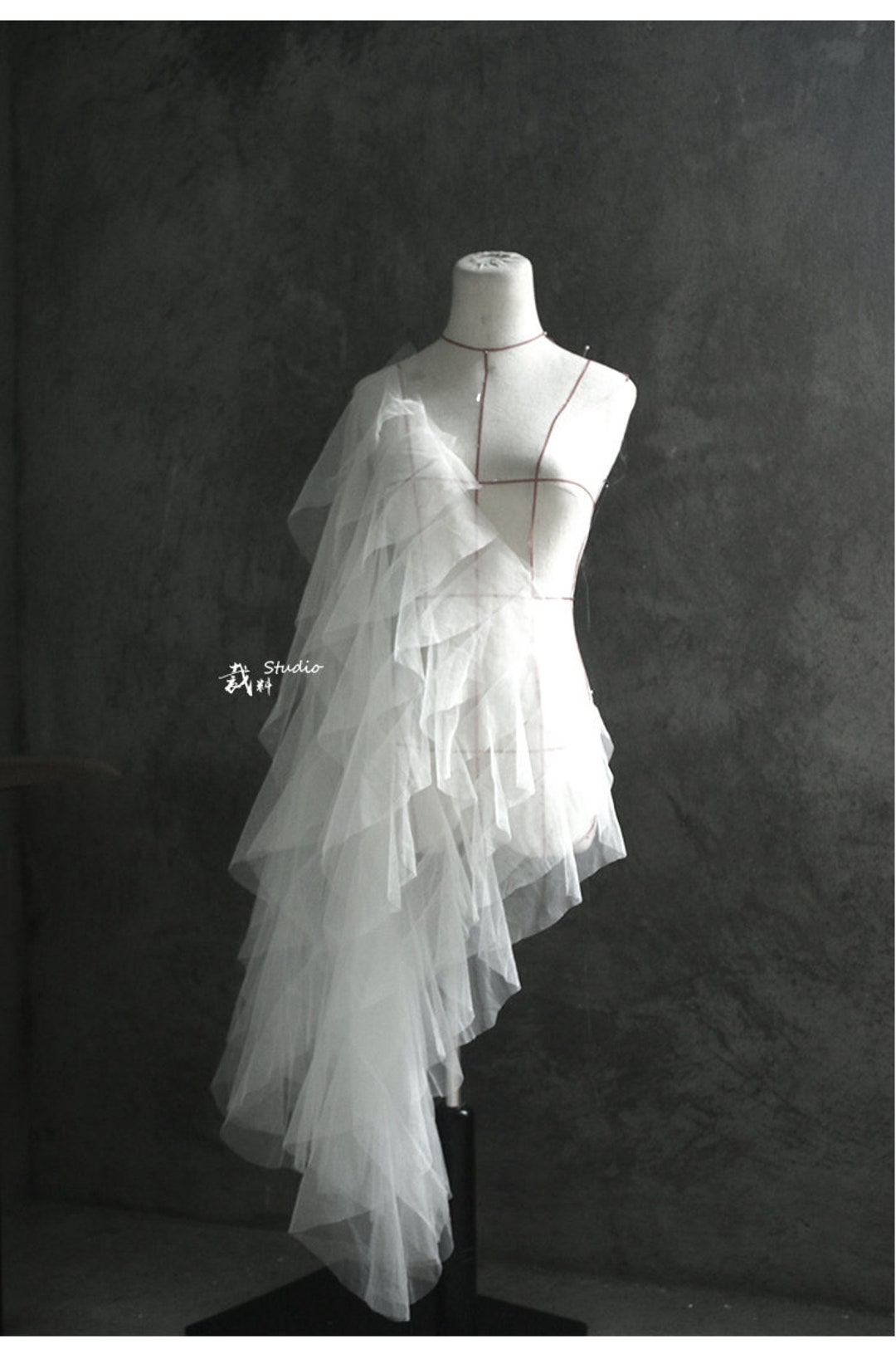 3D Flounced Lace Fabric, Handmade Creative Illusion Designer ...