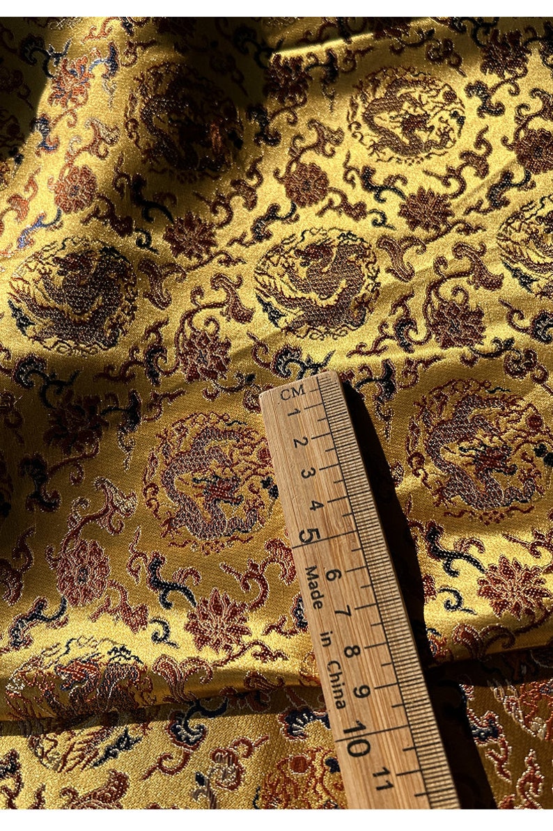 57w Song Brocade Chinese Fu Dragon Silk Brocade Emperor - Etsy