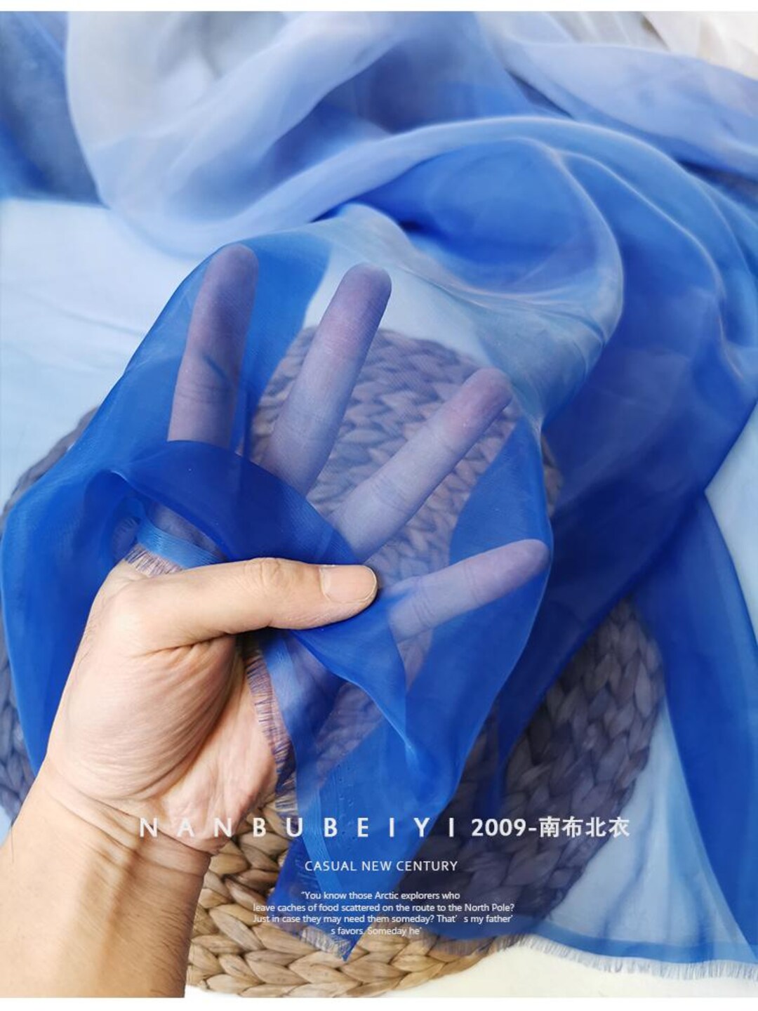 Gradient Transition Color Organza Fabric for Doll Making and Ancient ...