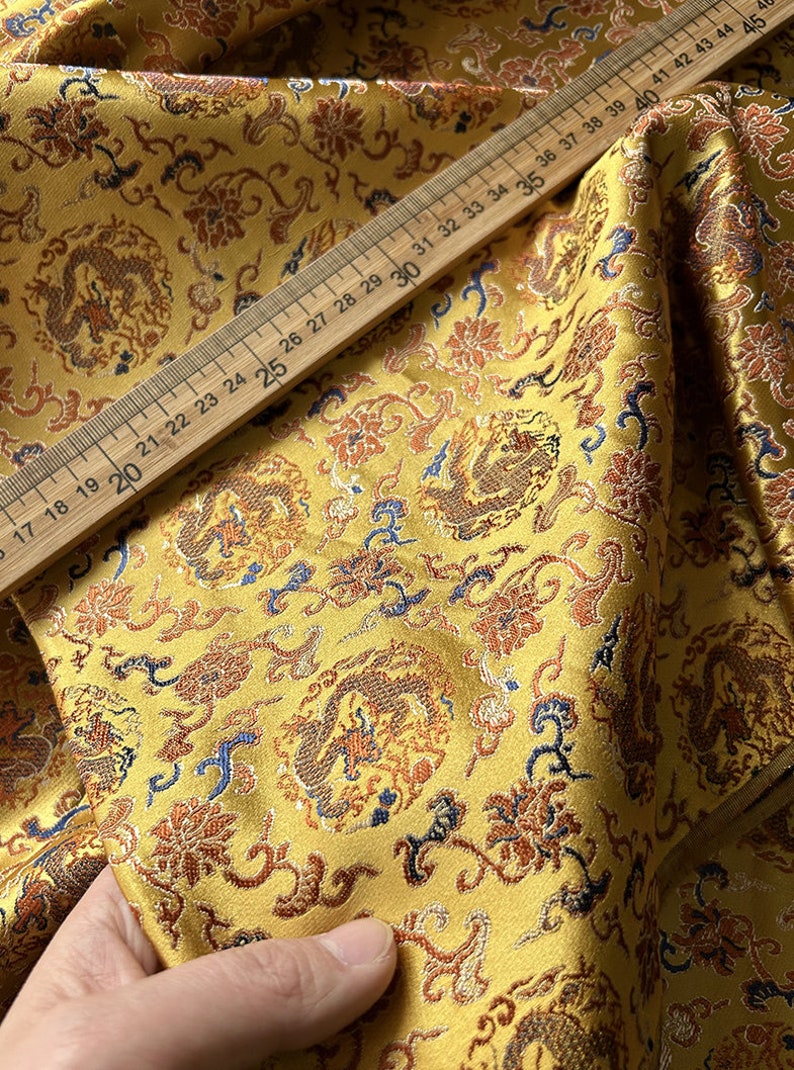 57w Song Brocade Chinese Fu Dragon Silk Brocade Emperor - Etsy