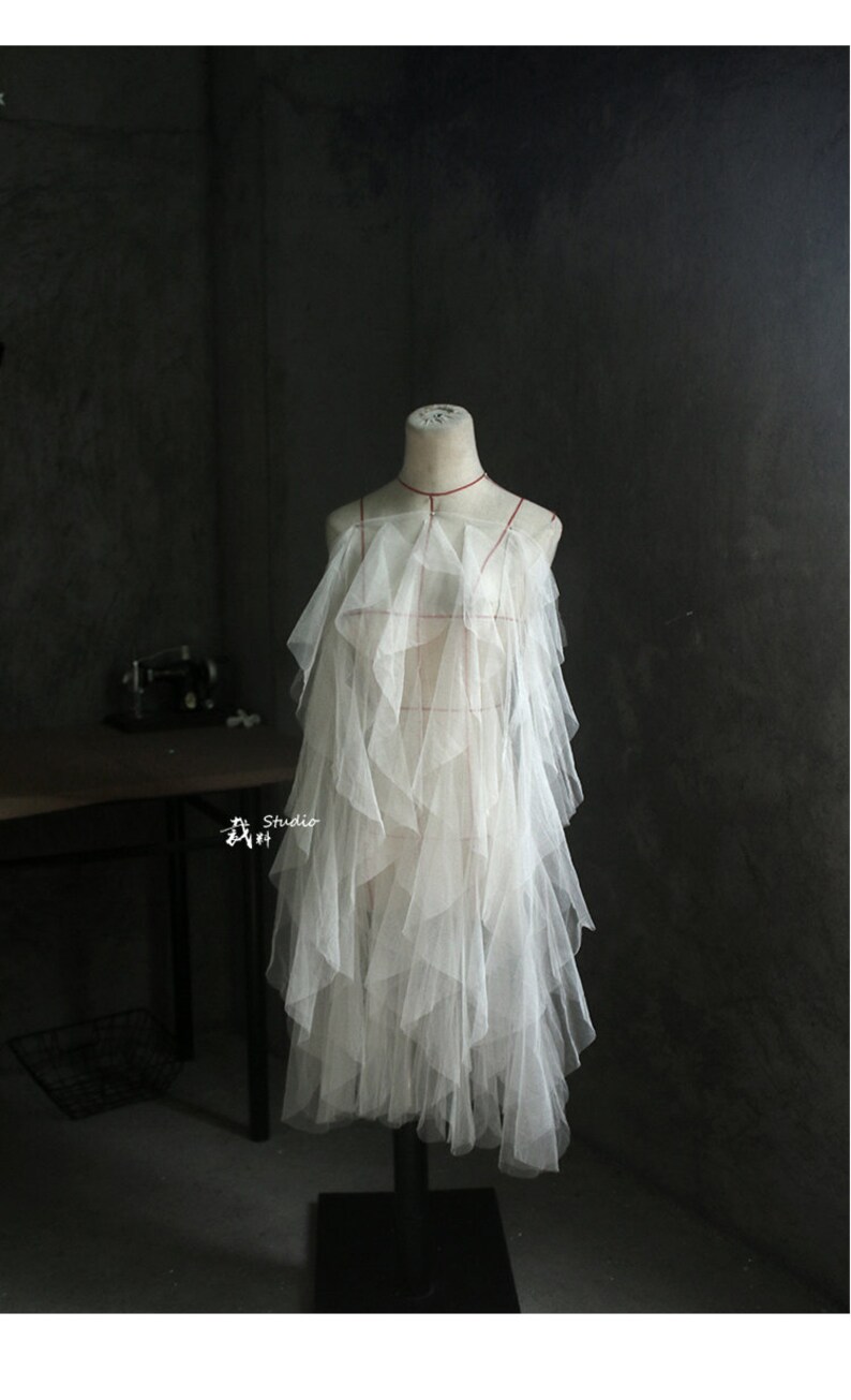 3D Flounced Lace Fabric, Handmade Creative Illusion Designer ...