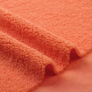 FUZZY Fluffy Sweater Knit Coral Fleece Fabric, Upholstery, Cosplay ...