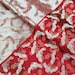 59w Red Birds Fabric Chinese Crane Jacquard Satin - Etsy