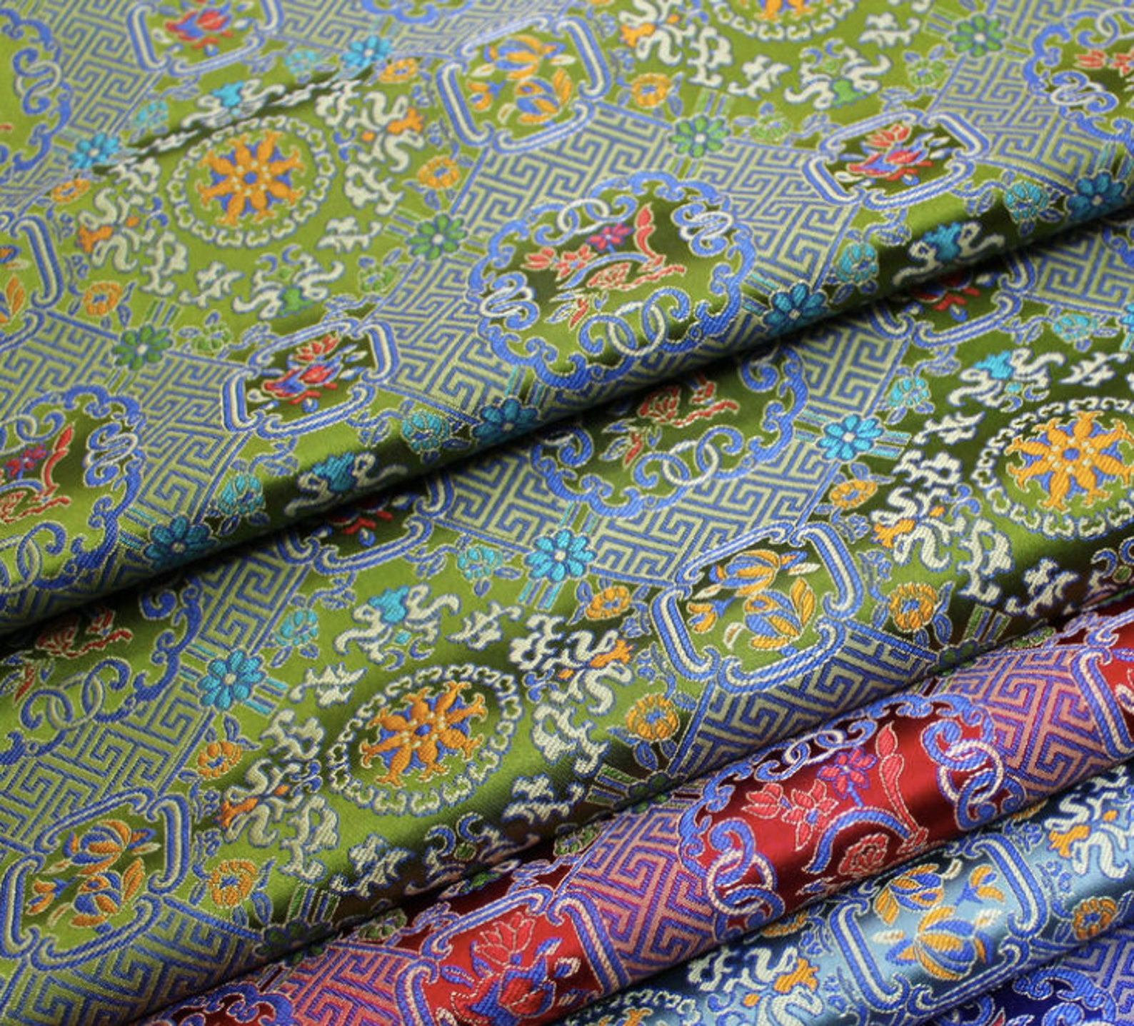 29.5w Exotic Thangka Pattern Tibetan Classic Brocade - Etsy