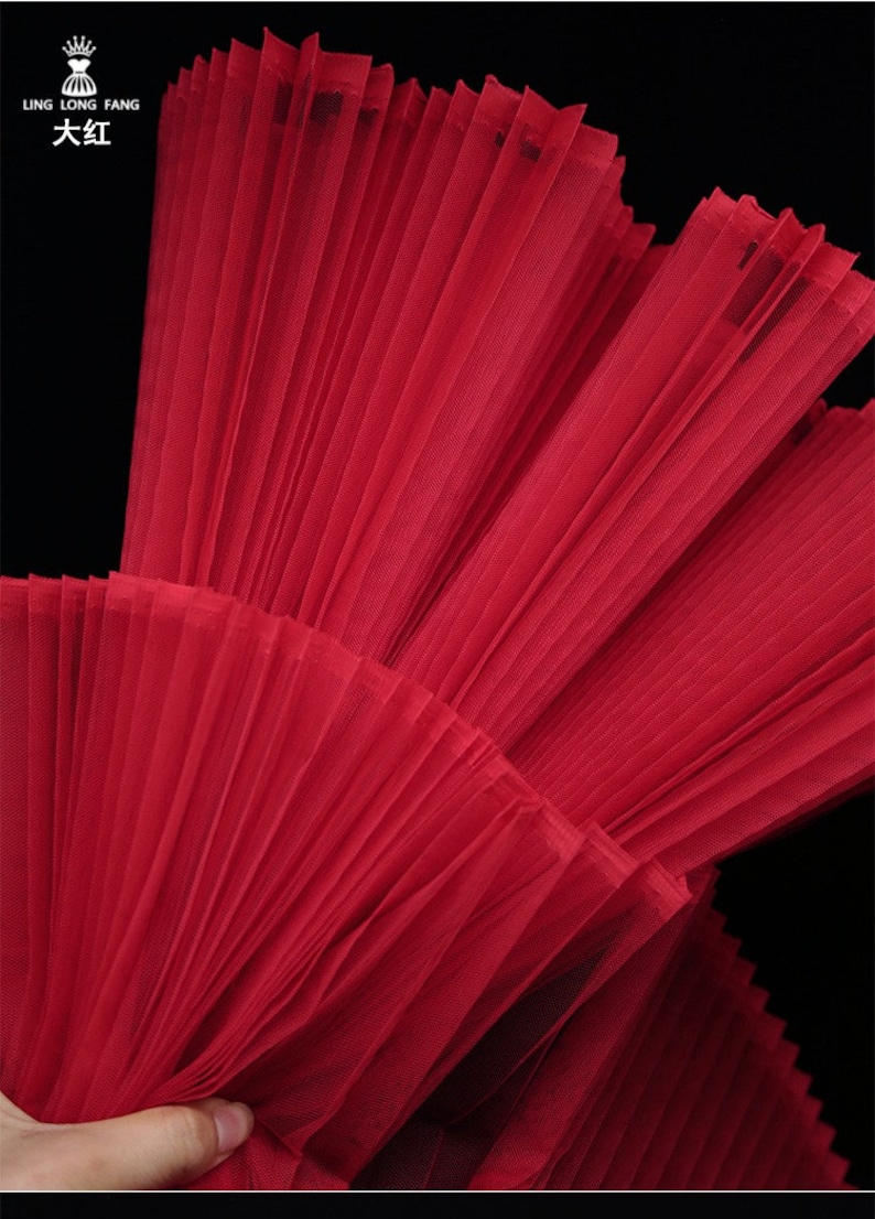Pleated Organza Fabric: 63" Wide Stiff Designer Material - Etsy