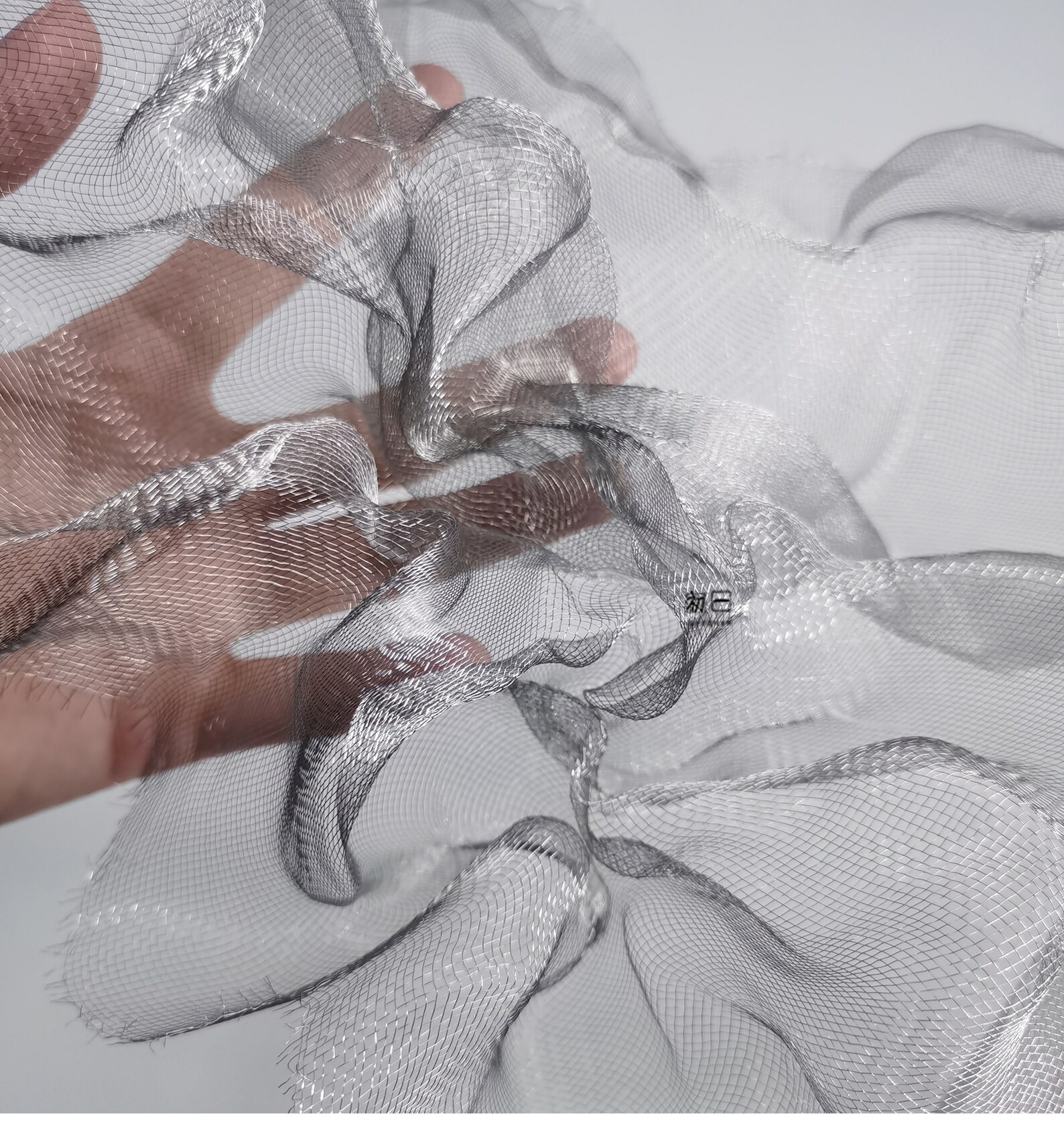 39w Cloud and Smoke Into Rain Wire Mesh Fabric Creative - Etsy UK