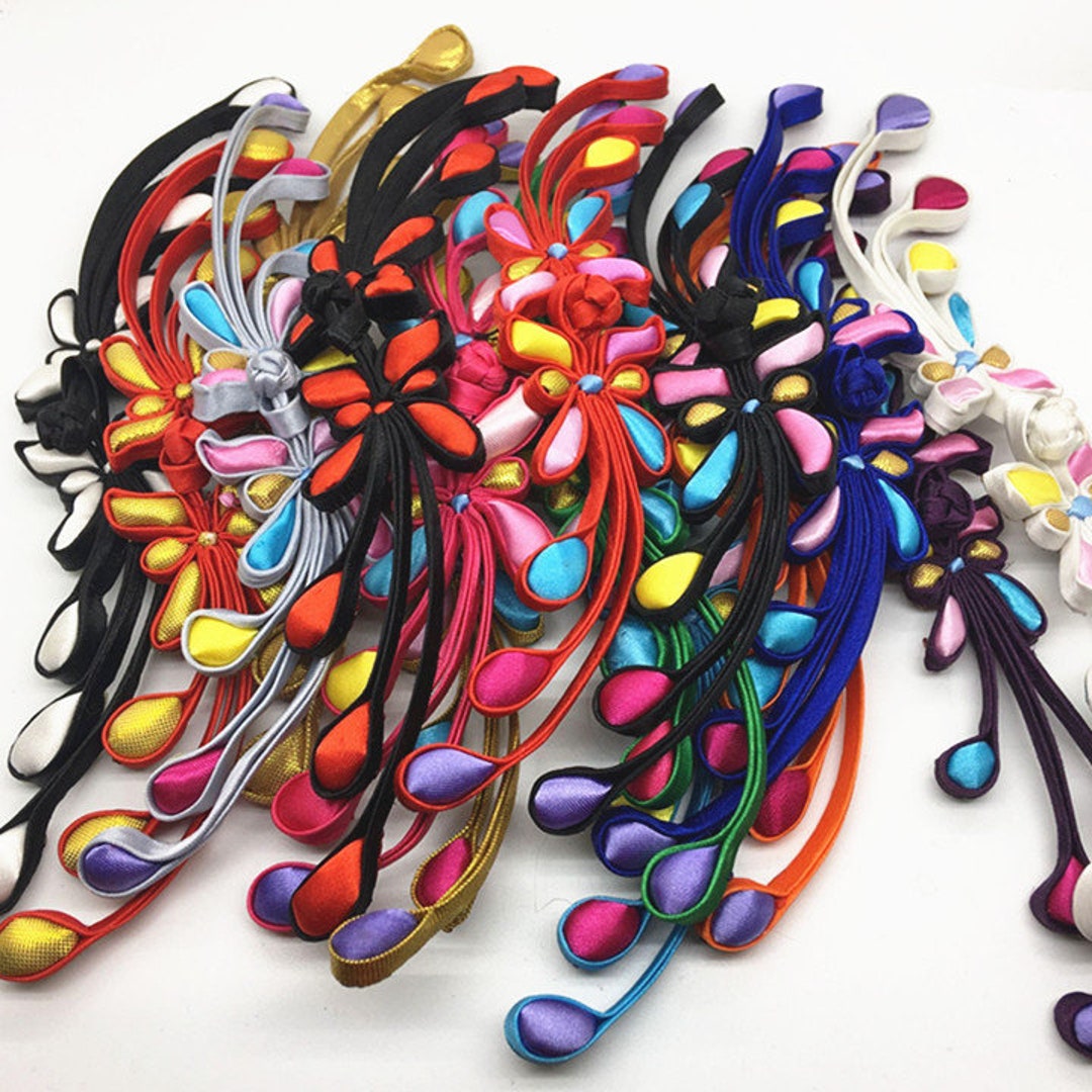 Large Sewing Fasteners Phoenix Tail Knotting Decorative Knots Cheongsam ...