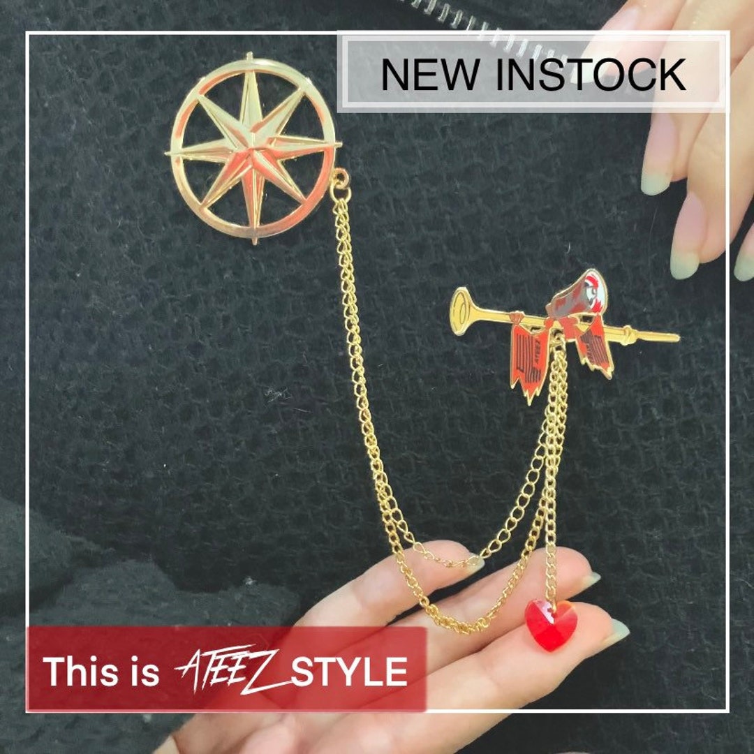 Pocket Sized This is ATEEZ Style Enamel Pin RE-STOCK Preorder - Etsy