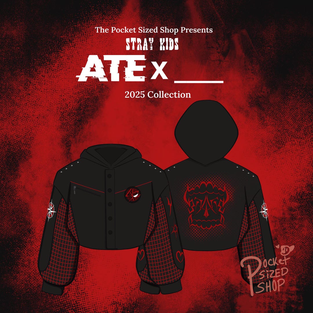 Pocket Sized: Stray Kids “ATE X Hop” Inspired Jacket | Stays | Hoodie ...