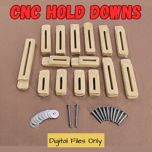 EASY CNC Hold Down Clamps - Vcarve Pro/aspire File - Vectric Digital ...