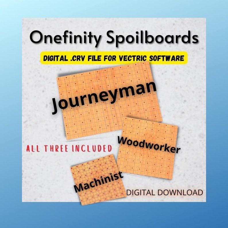 Onefinity CNC Spoilboard Journeyman/woodworker/machinist - Etsy