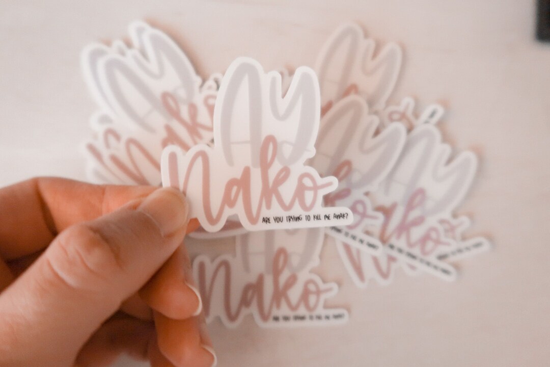 Ay Nako Sticker | Filipino Mom Quote, Waterproof Matte - Etsy