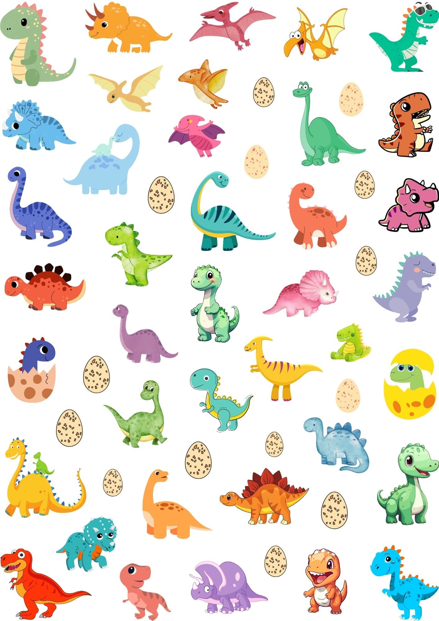 Cute Printable Stickers Cameo Silhoutte Ready to Cut and Print Sticker ...