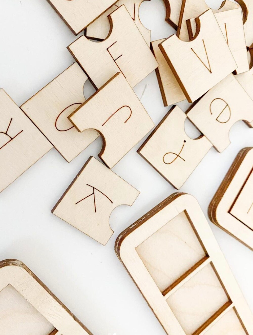 WOODEN WORDLE SVG Score Letters Digital File for Glowforge - Etsy