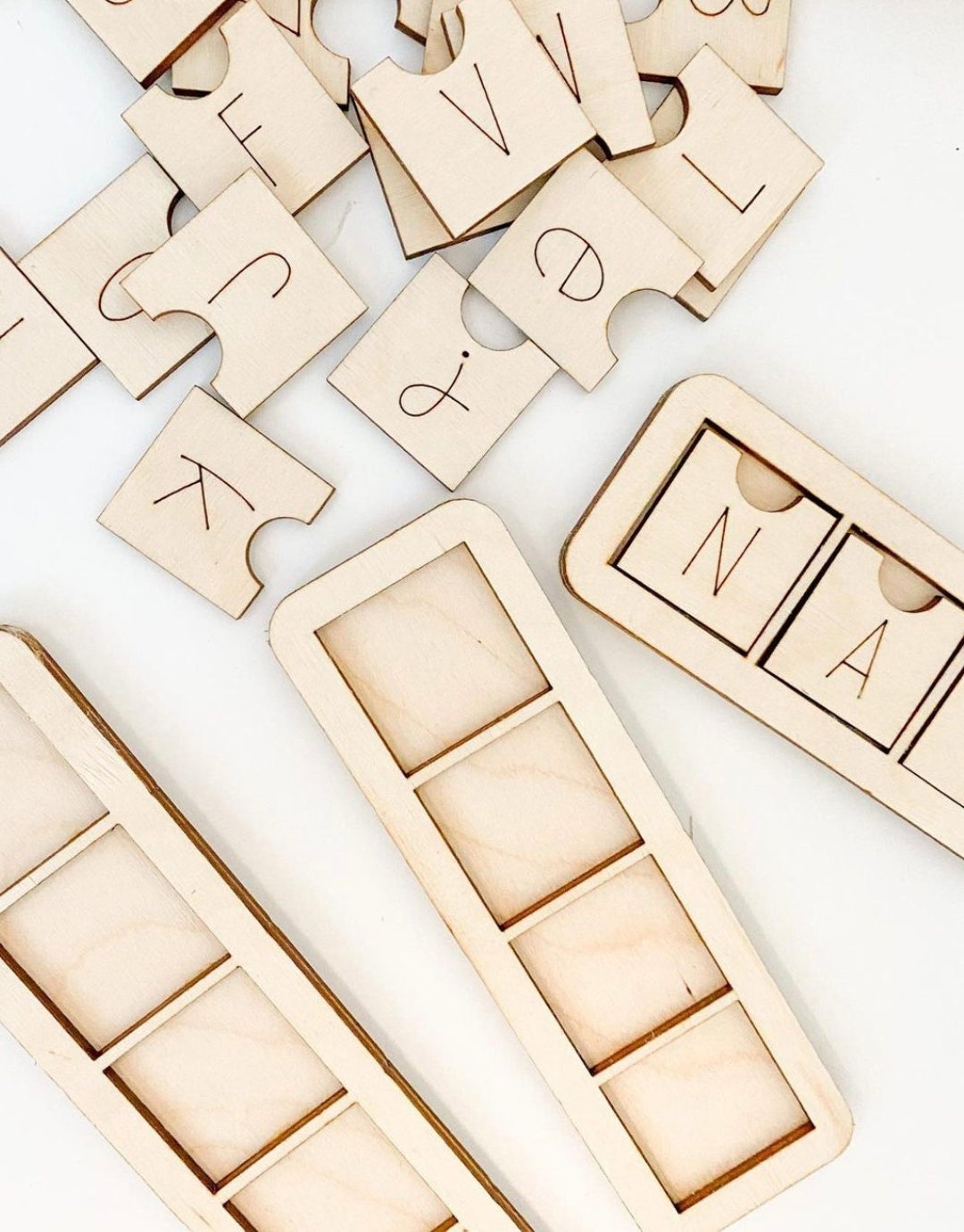 WOODEN WORDLE- SVG- Score Letters- Digital File for Glowforge - Etsy