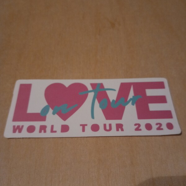 Harry Styles Stickers Love on Tour - Etsy
