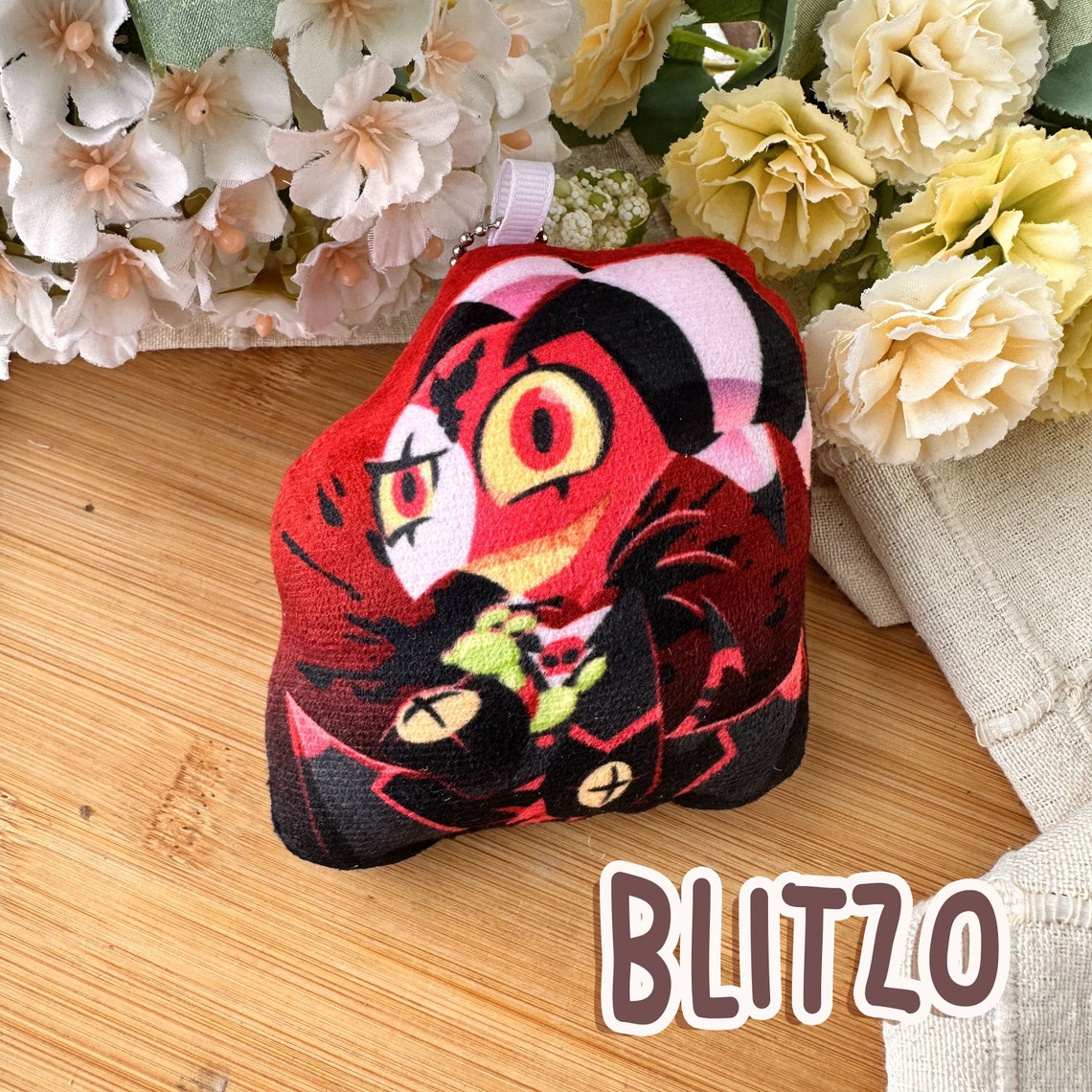Helluva Boss Blitz Stolas Fizzarolli Plushie Keychain - Etsy Canada