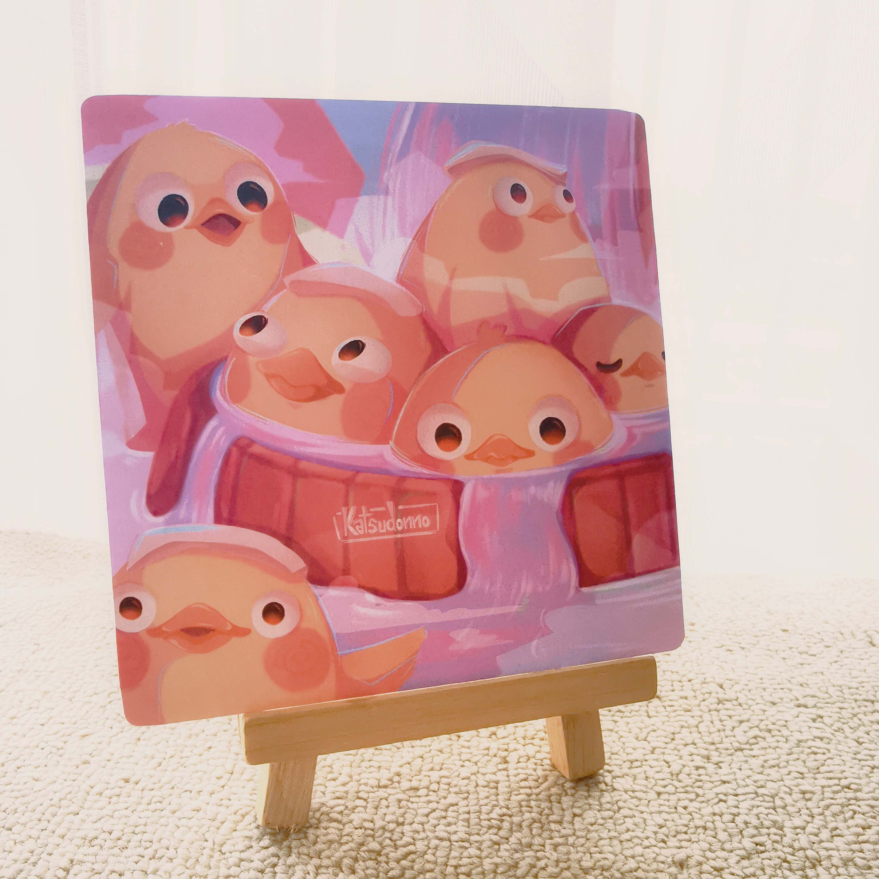 Studio Ghibli Tamagotchi Animal Crossing Square Art Prints Spirited ...