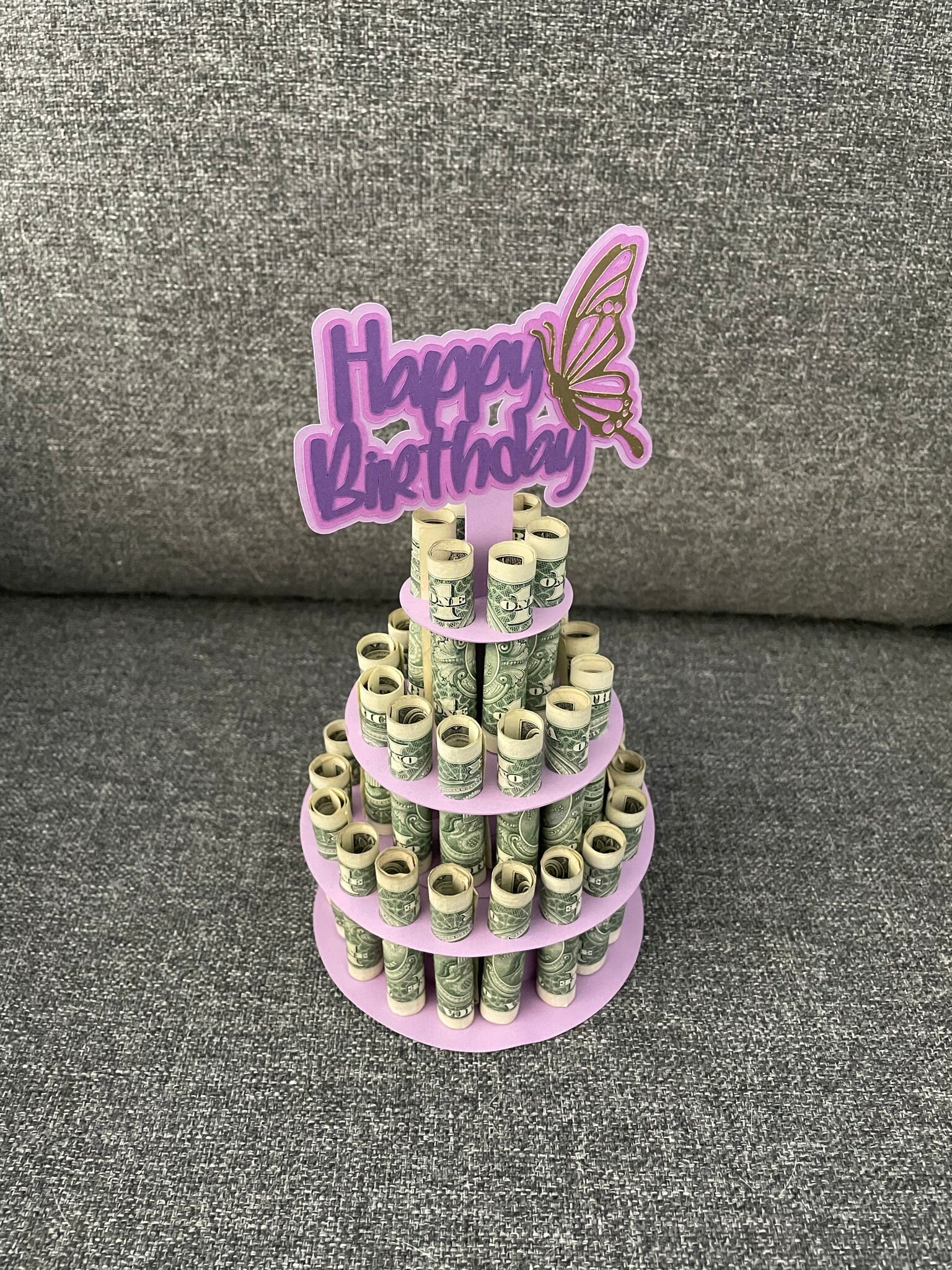 Birthday Money Cake SVG. Cardstock Money Holder. SVG Template - Etsy