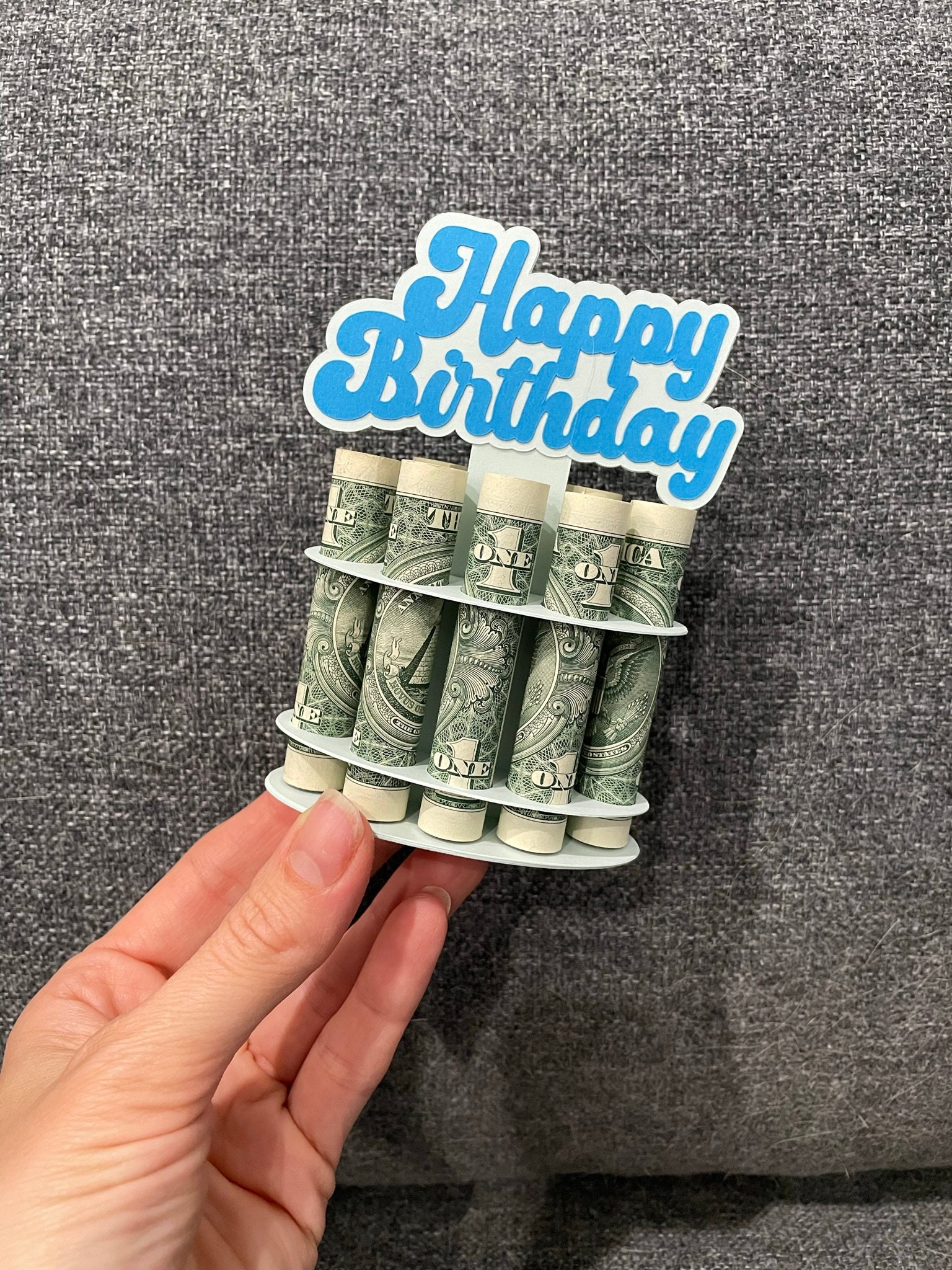 Birthday Money Cake SVG. Cardstock Money Holder. SVG Template Cut File ...