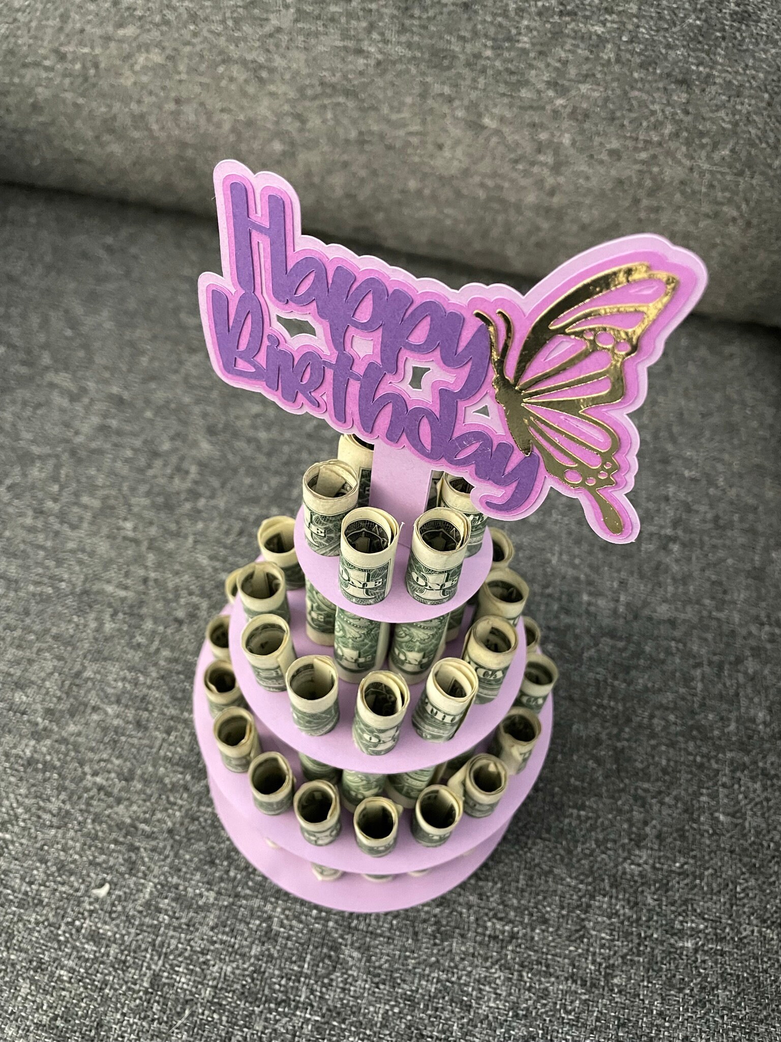 Birthday Money Cake SVG. Cardstock Money Holder. SVG Template - Etsy