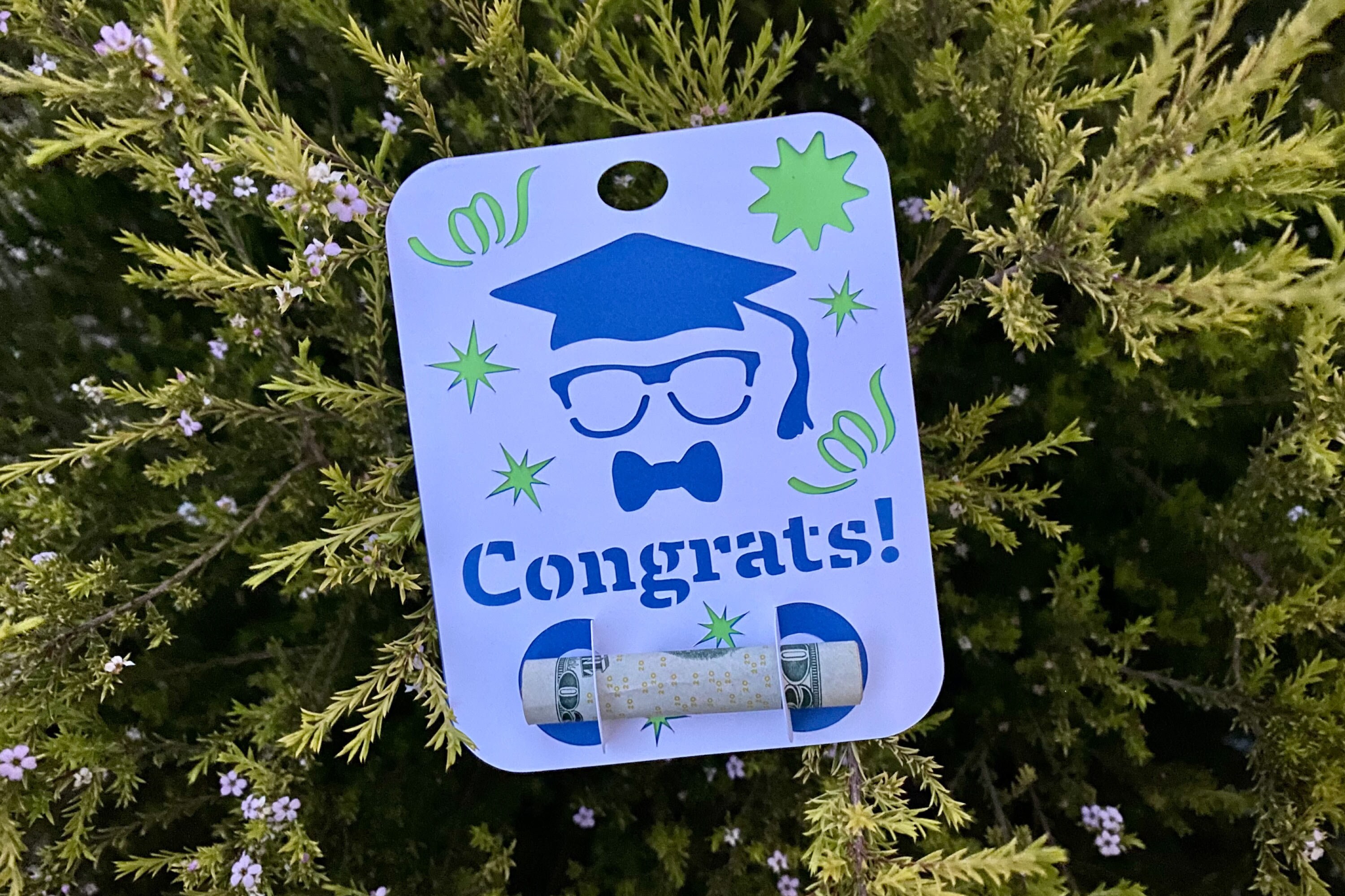 Congrats Money Card Holder SVG. Congratulations Design. Gift Card ...