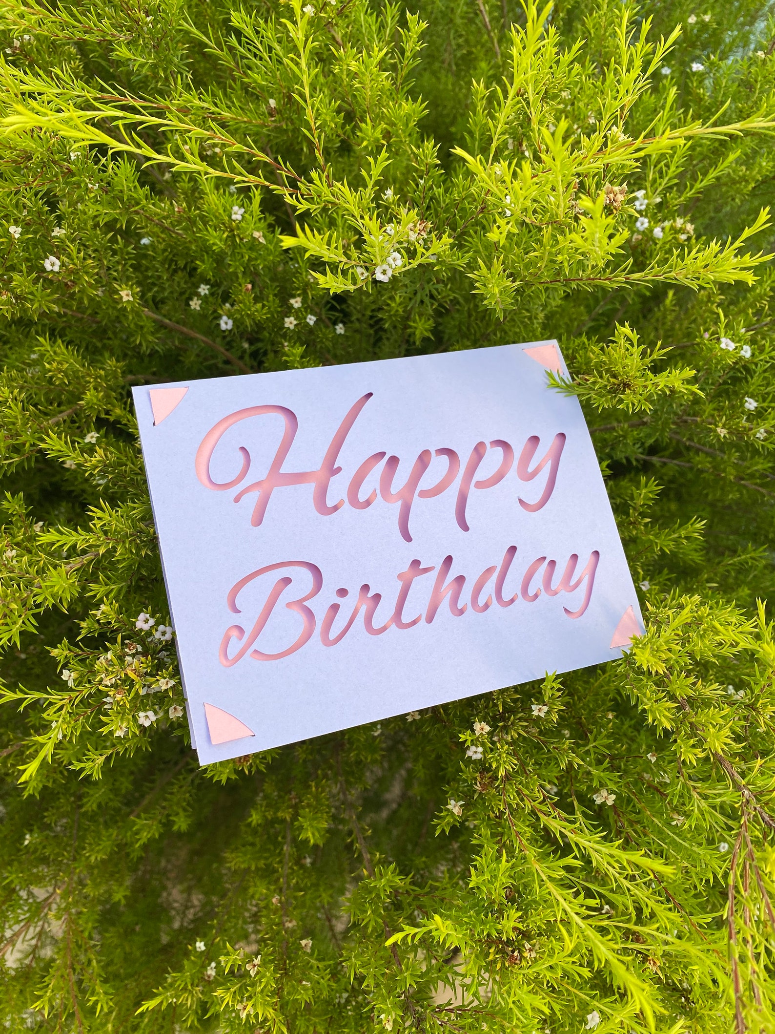 Happy Birthday Card Svg Template Cut File For Cricut Joy Etsy