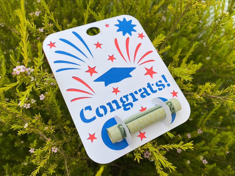 Congrats Money Card Holder SVG. Congratulations Design. Gift - Etsy