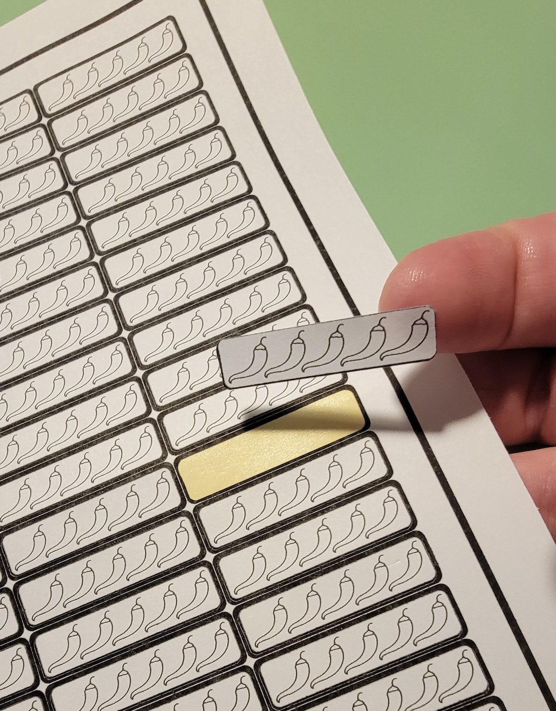 Sheet of 80 Spicy Rating Book Journal Stickers - Etsy