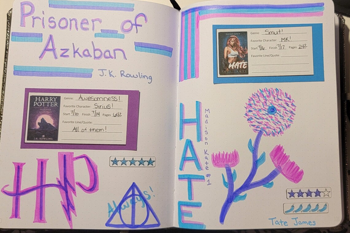 Sheet of 80 Spicy Rating Book Journal Stickers - Etsy