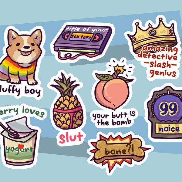 50 Pcs brooklyn 99 Sticker Pack B99 NYPD - Etsy Canada