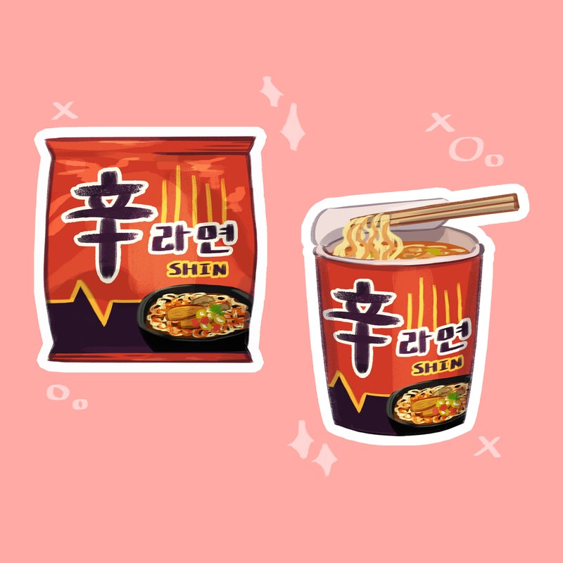 Ramen Stickers - Etsy