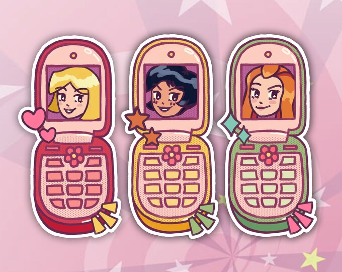 Totally Spies! Gadget Stickers - Etsy Canada