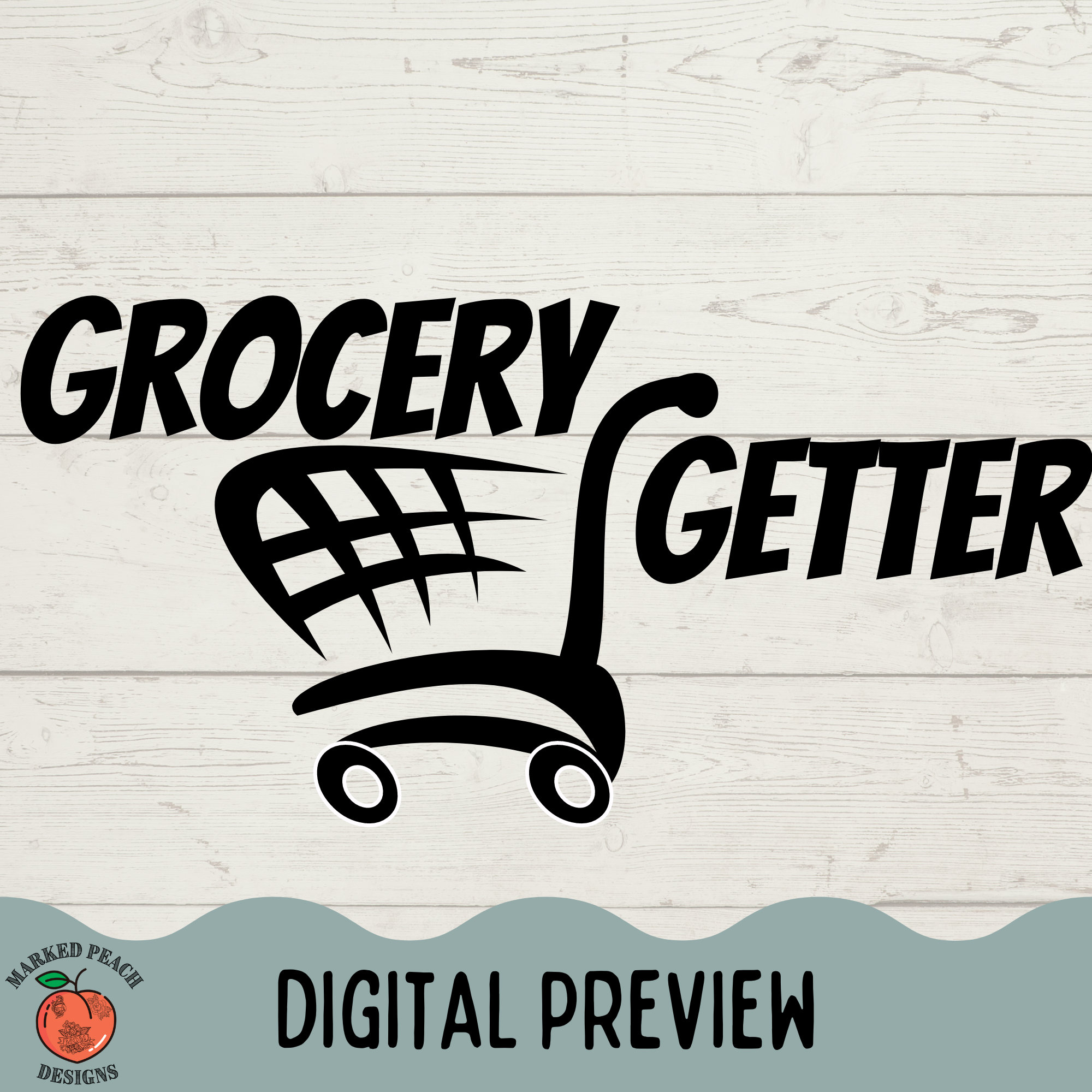 Grocery Getter Car Decal Car Sticker Window Sticker Laptop Sticker - Etsy