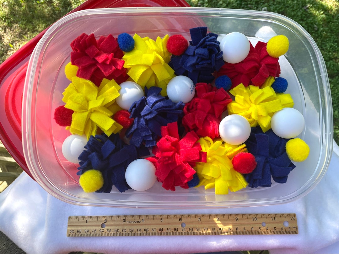 PRIMARY COLORS Hedgehog Dig Box Red Yellow Blue Burrowing - Etsy