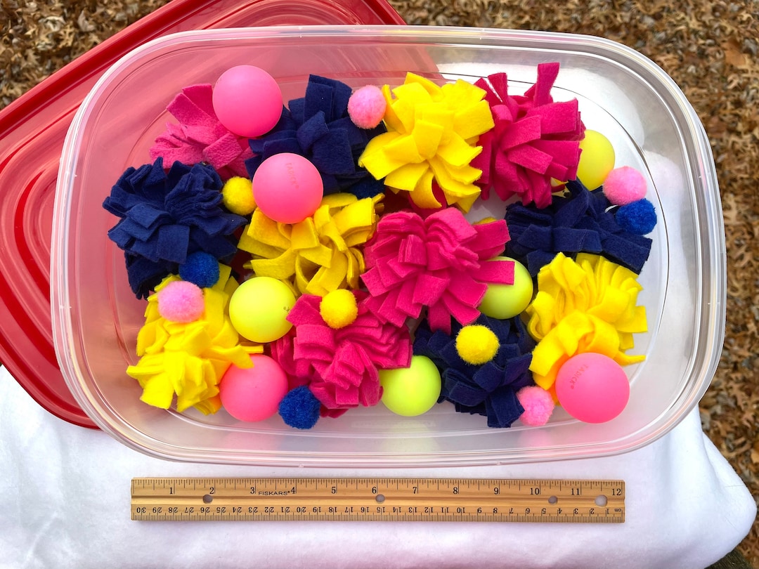 Pink Yellow and Blue Dig Box - Small Animal Toys Supplies - Hedgehog ...