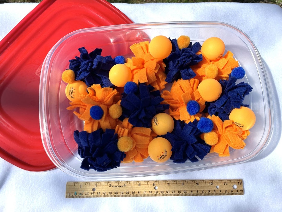 Blue and Orange Dig Box - Small Animal Toys Supplies - Hedgehog Mom Dad ...