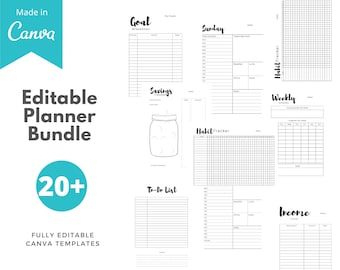 Full Size Planner - Etsy