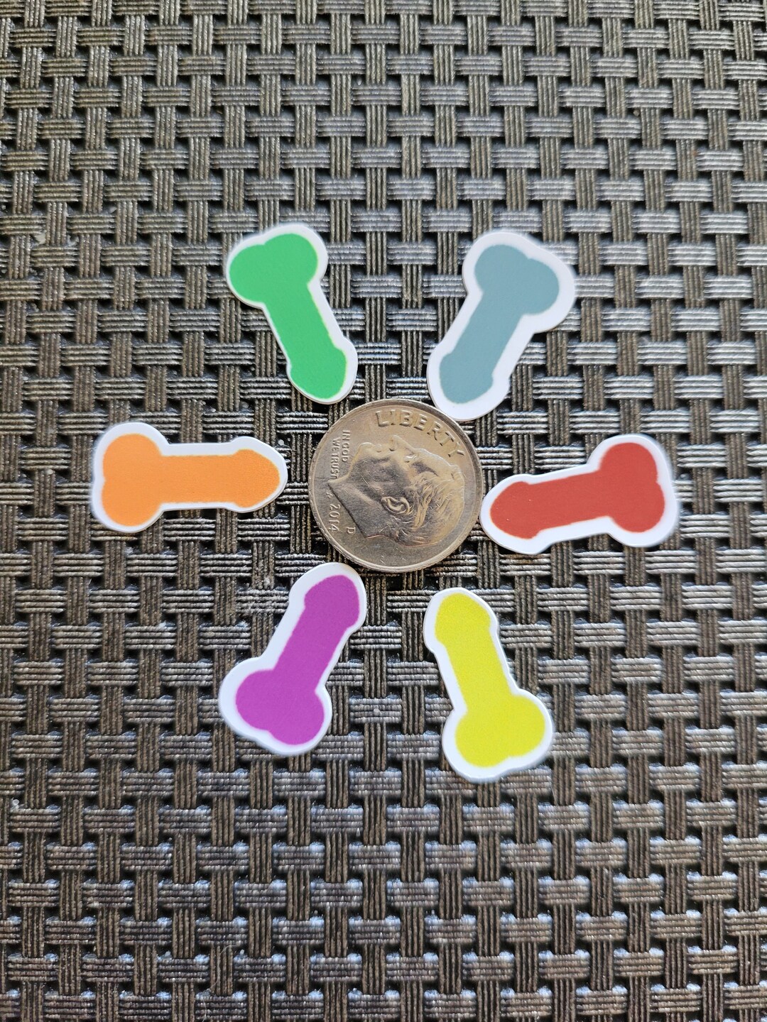 Little Peen Waterproof Stickers, Prank, Funny Stickers, Little Willies ...