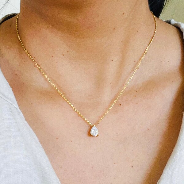 Drop Necklace - Etsy