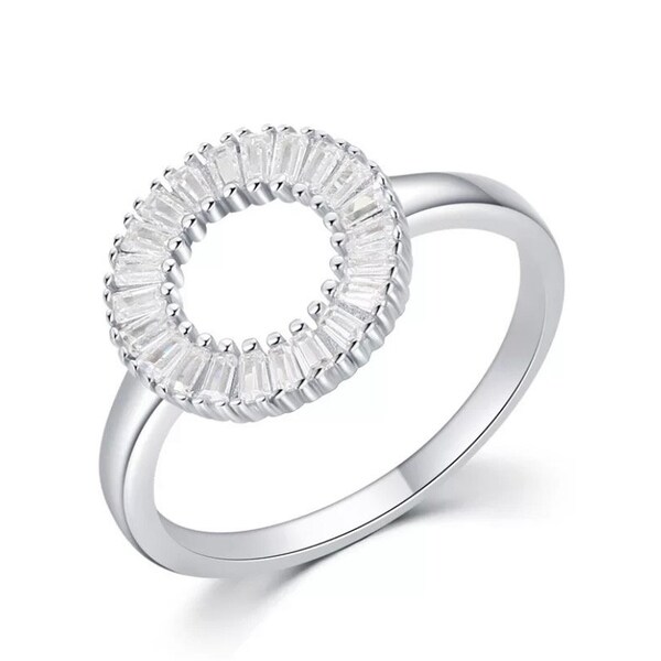 Silver Circle Ring - Etsy