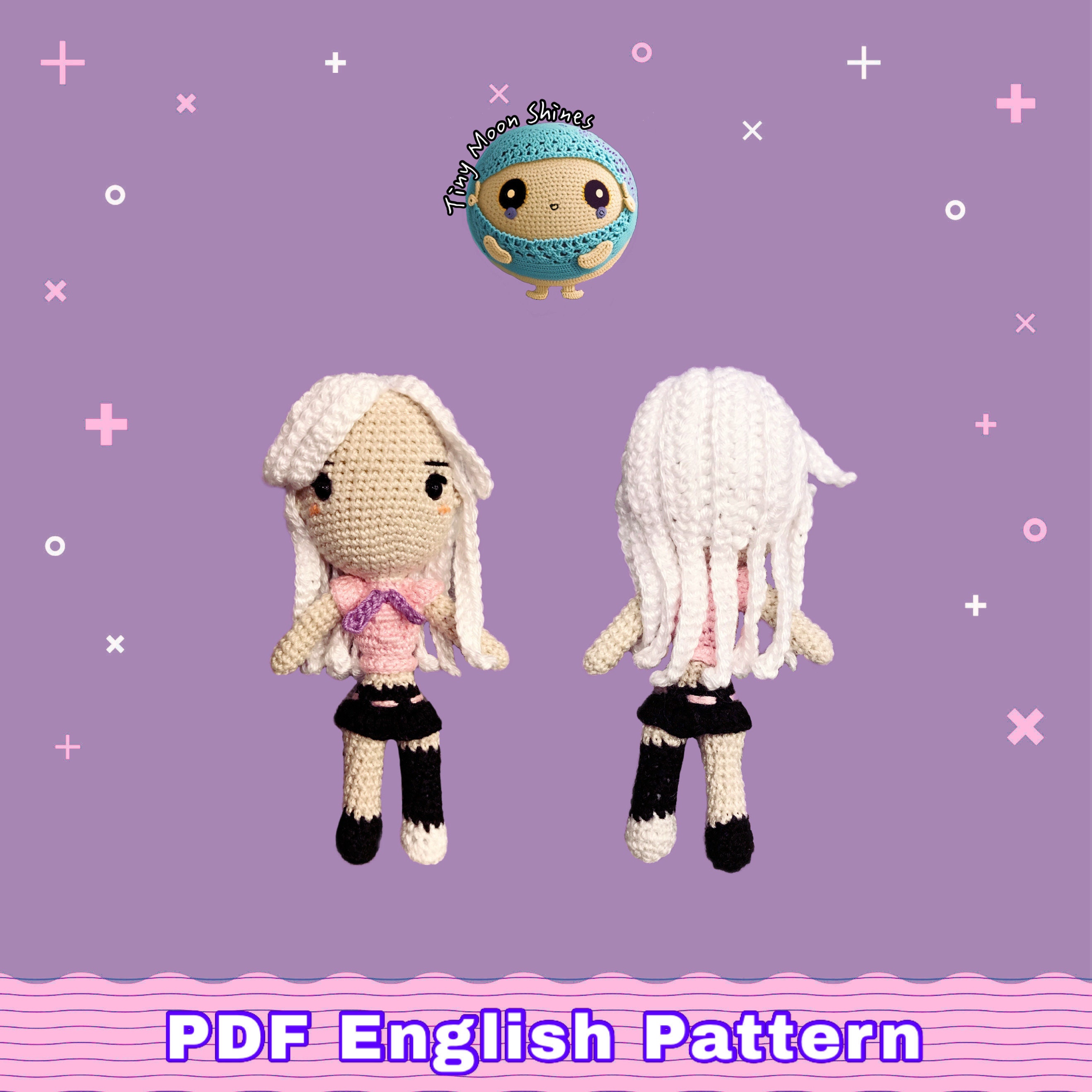 SDS FEMALE Amigurumi Patterns Bundle - Etsy