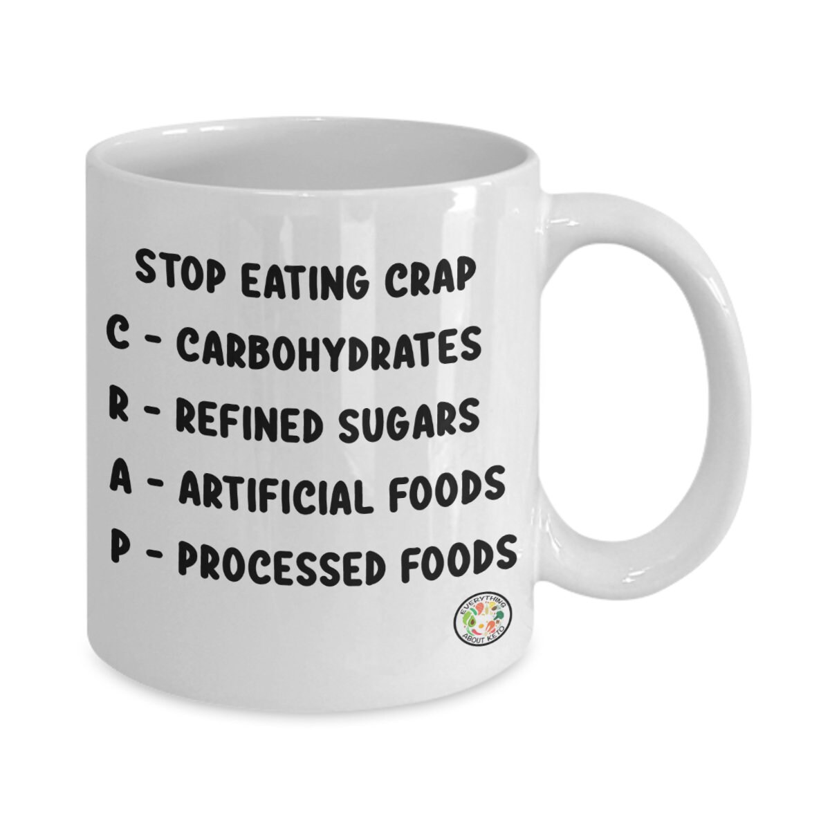 Eating Crap, Keto Gifts, Diet Motivation, Keto Motivation, Gift for ...