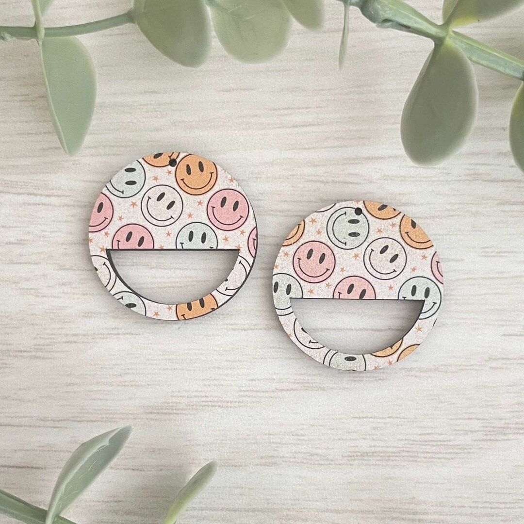 Retro Macrame Earring Blanks for Macrame, Groovy 3 Pattern, Boho ...