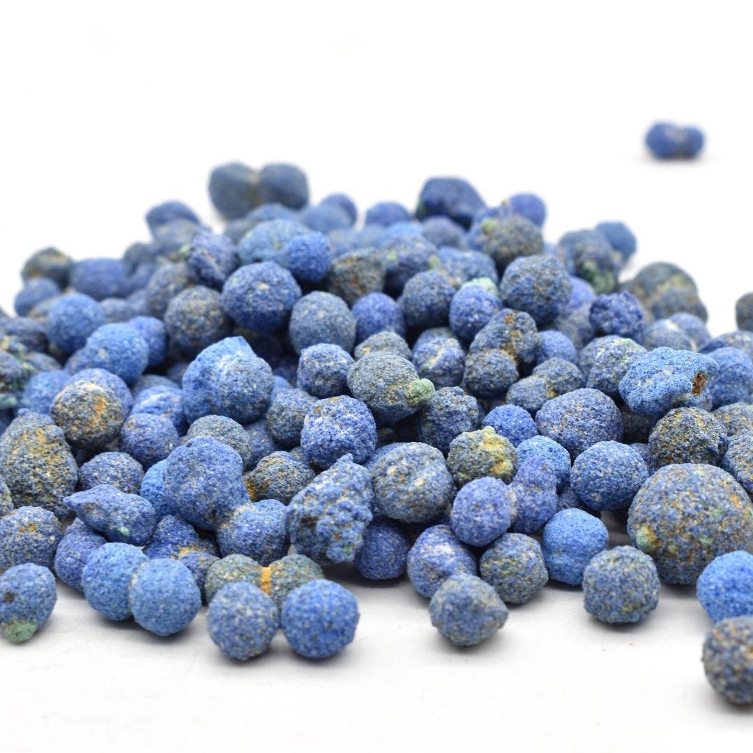 Azurite Blueberries, Nodules Raw From Utah, USA - 3 Pack Sizes - Etsy