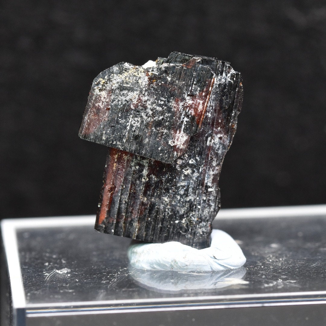 Red Brookite Crystal Specimen With Quartz Rare From Pakistan - 5ct, 1 ...