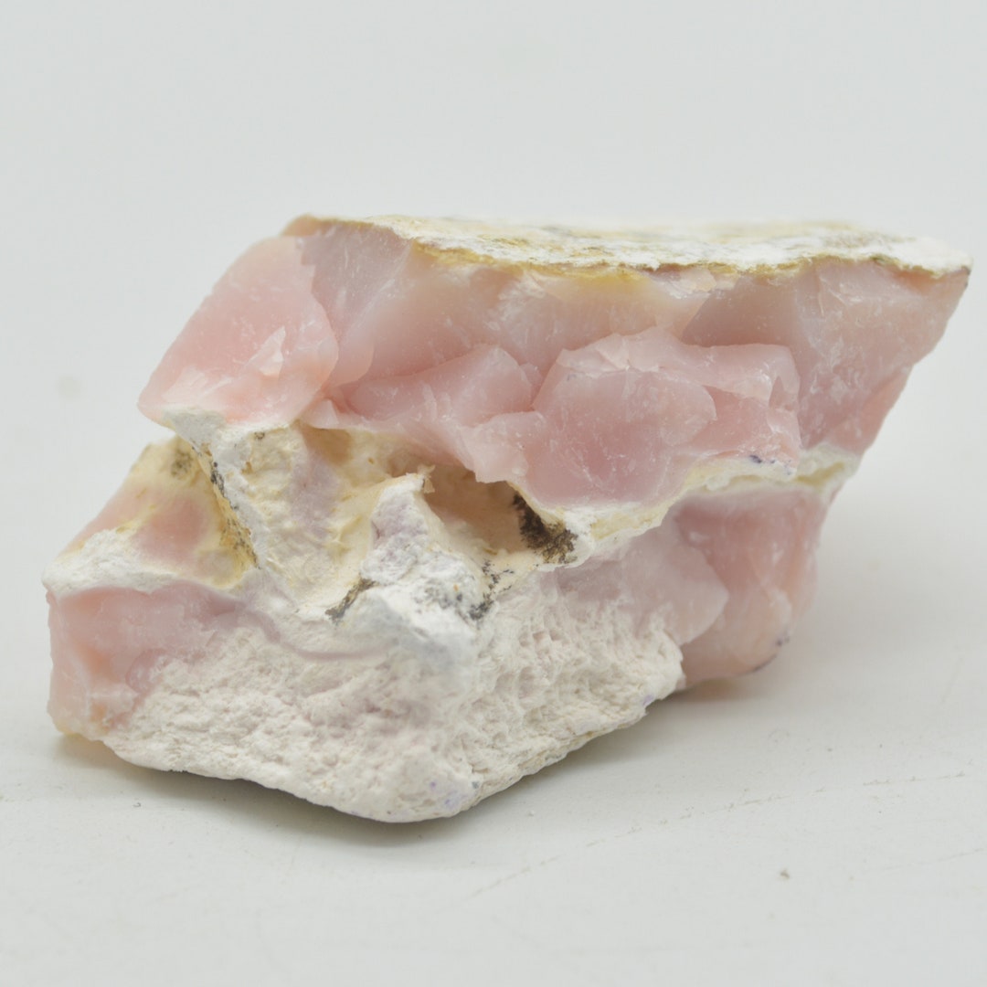 Raw Peruvian Pink Opal Rough Crystal Specimen Rock From Peru - 65 Grams ...