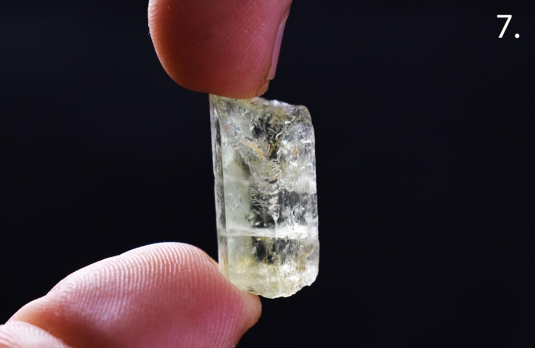 Heliodor Raw Green Yellow Beryl Crystal Specimen - 8 Sizes - 1 Count ...