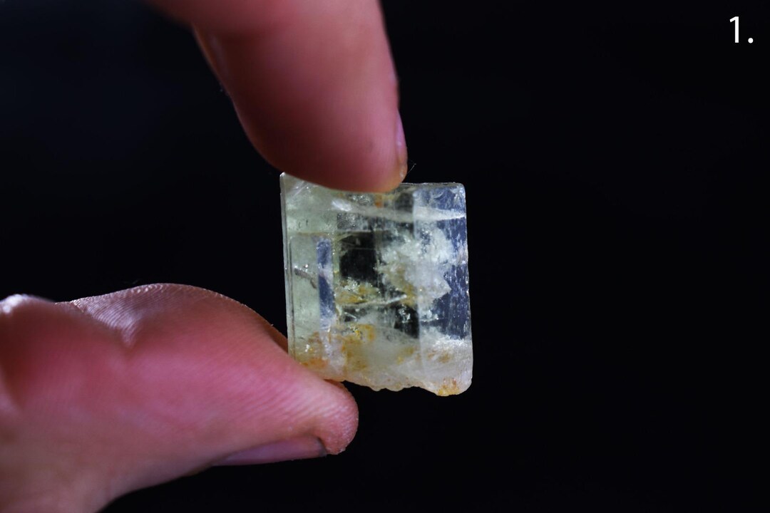 Heliodor Raw Green Yellow Beryl Crystal Specimen - 8 Sizes - 1 Count ...